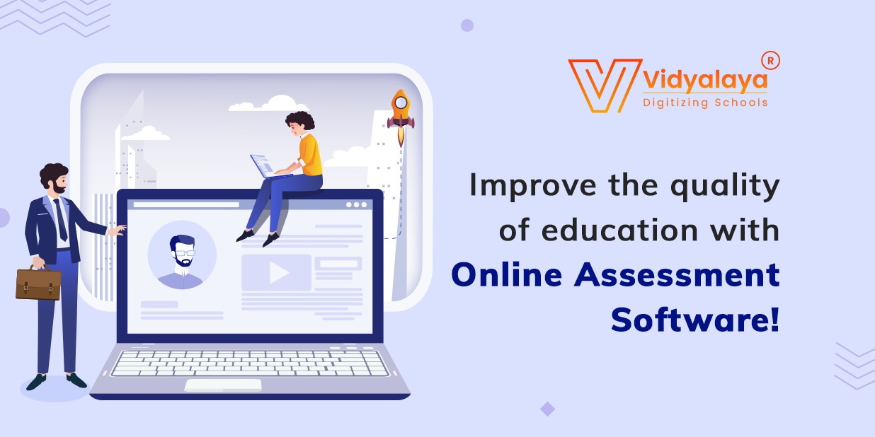 How does online exam software differ from online assessment software?